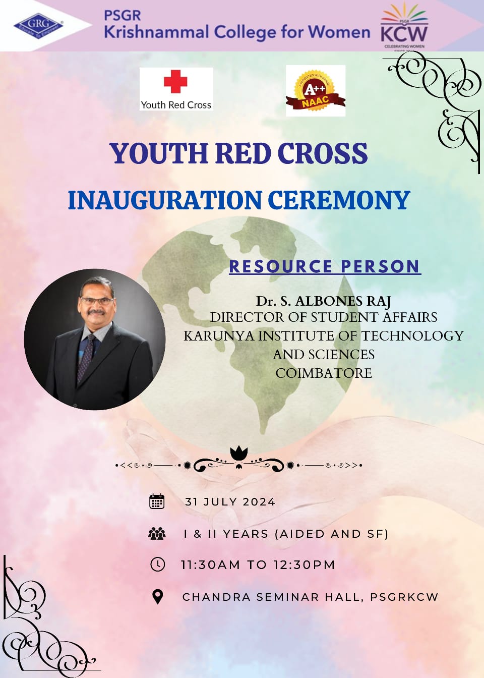 YRC Club Inaguration - PSGRKCW