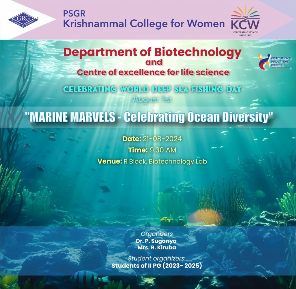 Marine Marvels – Celebrating Ocean Diversity - PSGRKCW