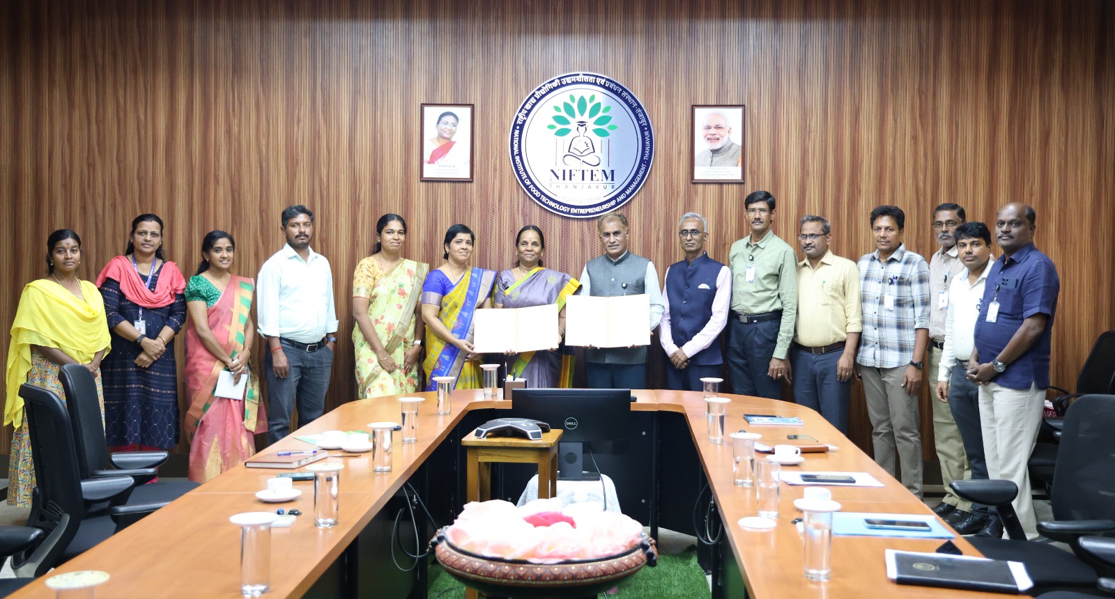 MoU with NIFTEM-T - PSGRKCW