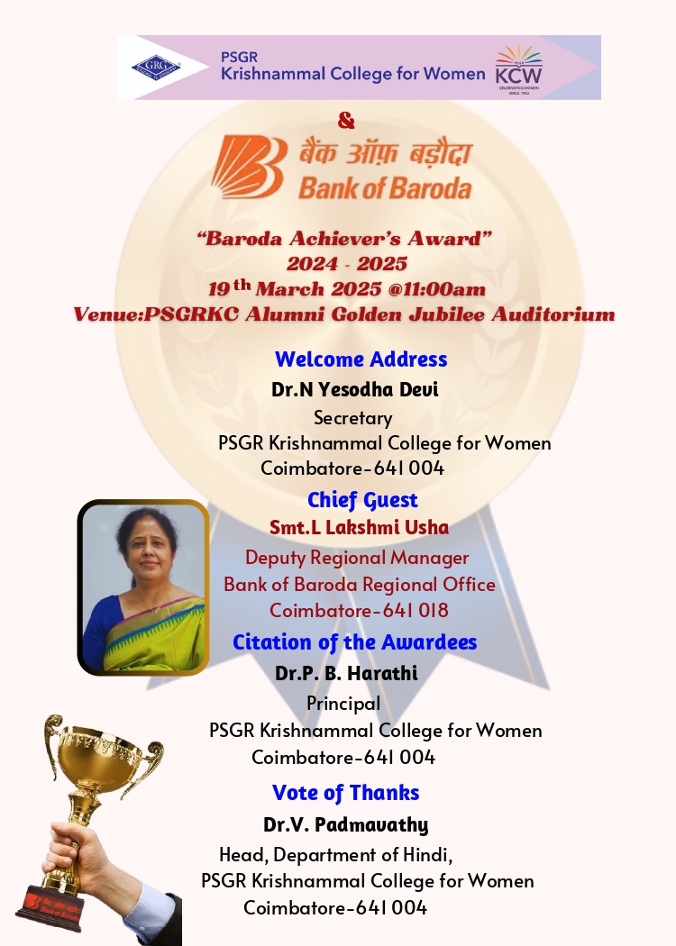 BoB award ceremony - PSGRKCW