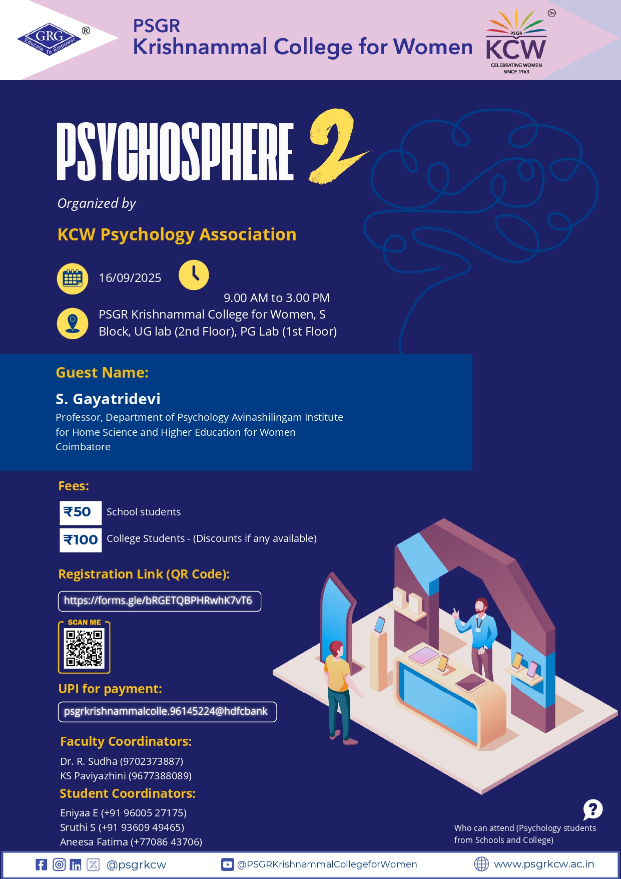 Psychology Exhibition - PSGRKCW